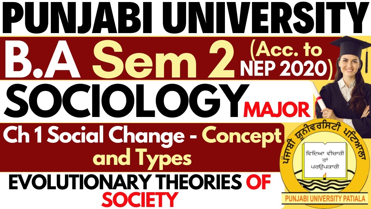 Evolutionary Theory of Society | BA Sem 2 Sociology | Sociology for BA ...