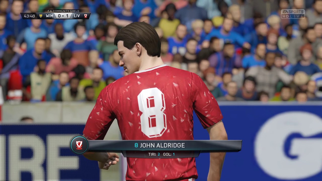 FIFA 16 CLASSIC PATCH 88/89 (WIP) F.A. COMMUNITY SHIELD 1989 - YouTube