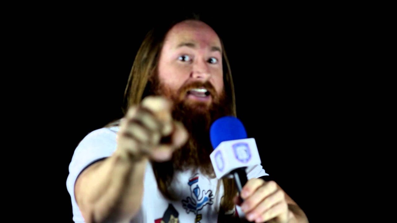EXCLUSIVE Brock Landers Confuses Lyrics For Wrestling Promos - YouTube