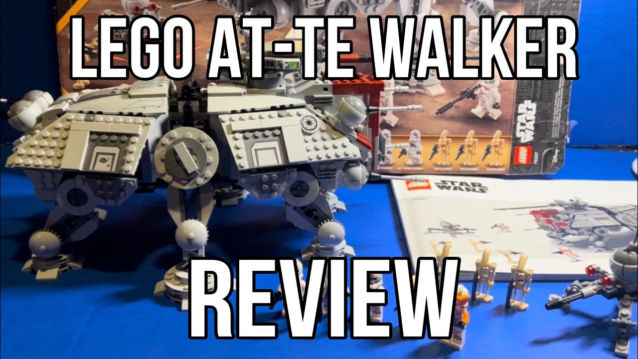 LEGO AT-TE Walker Review! - YouTube