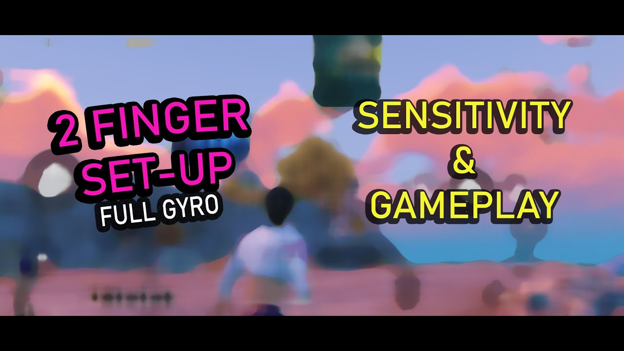 Best 2 Finger Set-up l Bgmi l Sensitivity l Full Gyro l TDM l Training ...