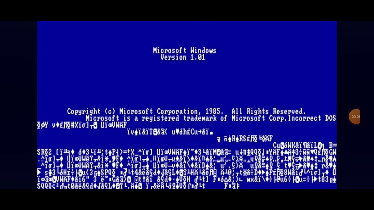 1.0 Roblows BSOD (Incorrect DOS Version) - YouTube