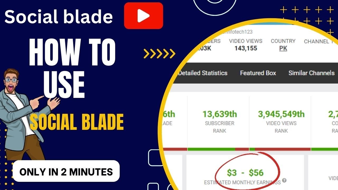 how to use social blade | social blade tutorial | social blade youtube ...