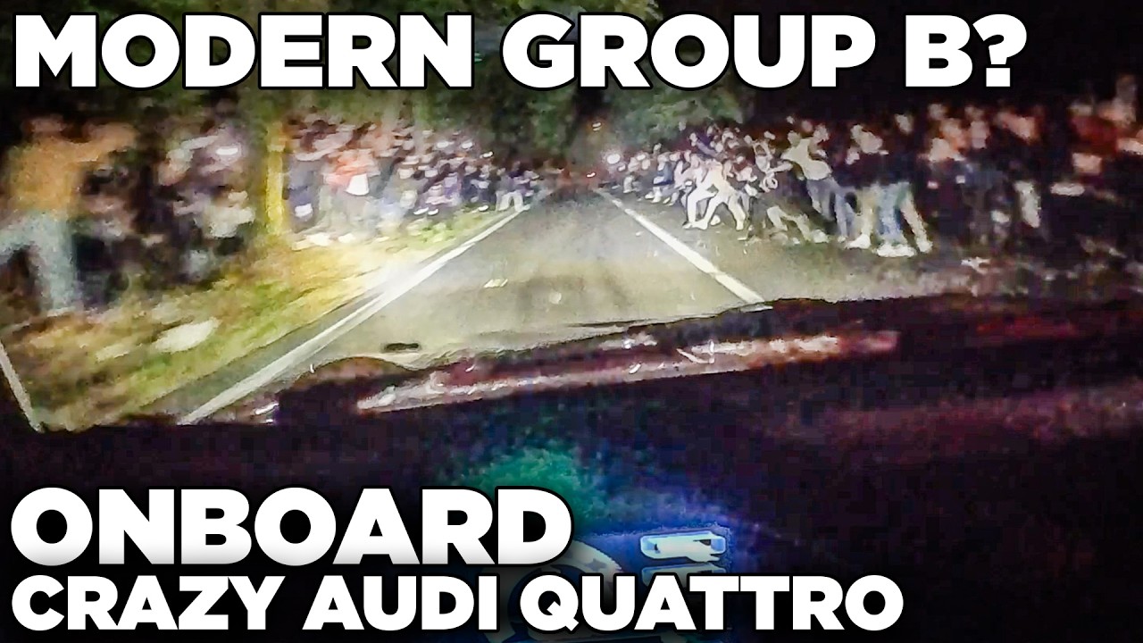 MODERN GROUP B? CRAZY RALLYFANS at Rally Legend 2025 | Audi Quattro S1 ...