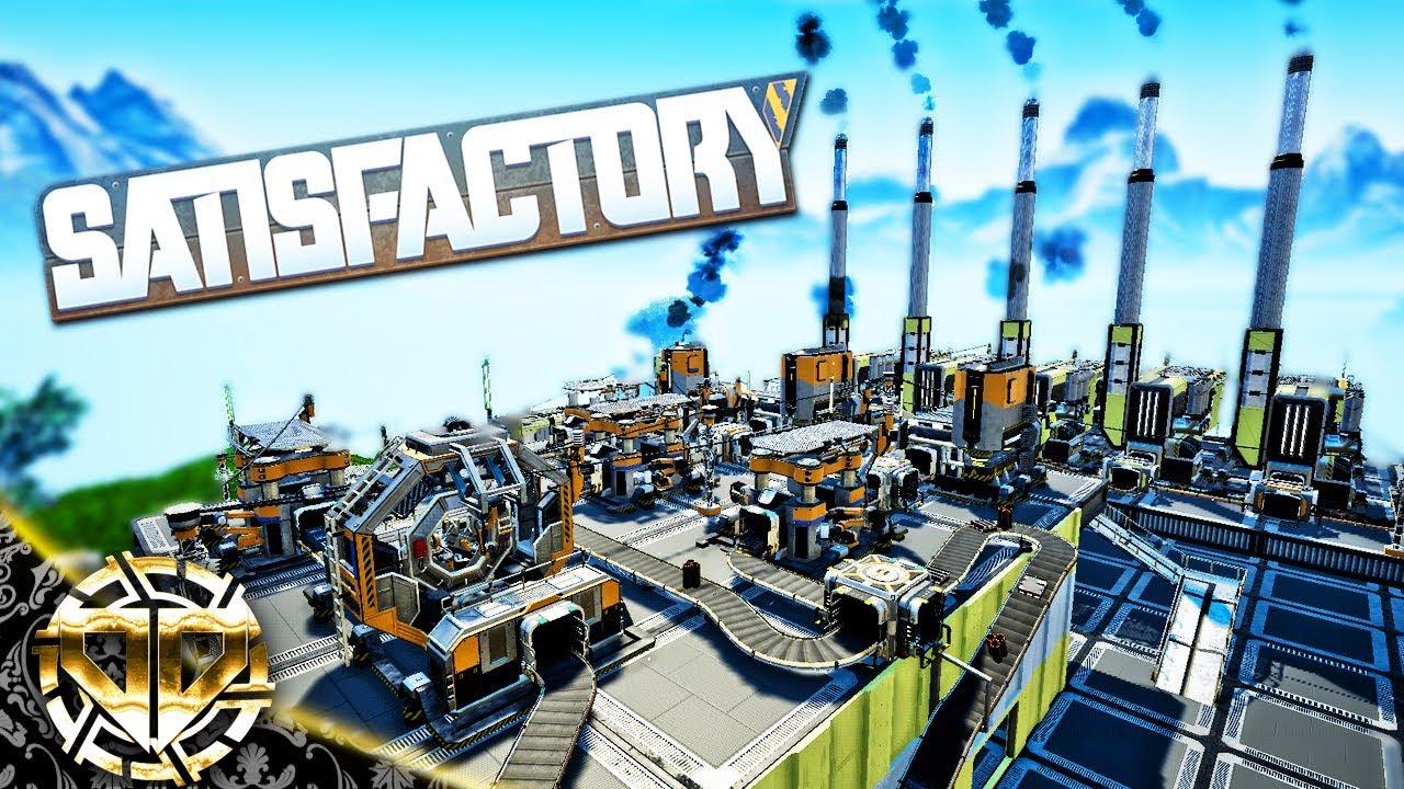 STEEL FACTORY AND PAINT GUN : Designing Multiple Levels - Satisfactory ...