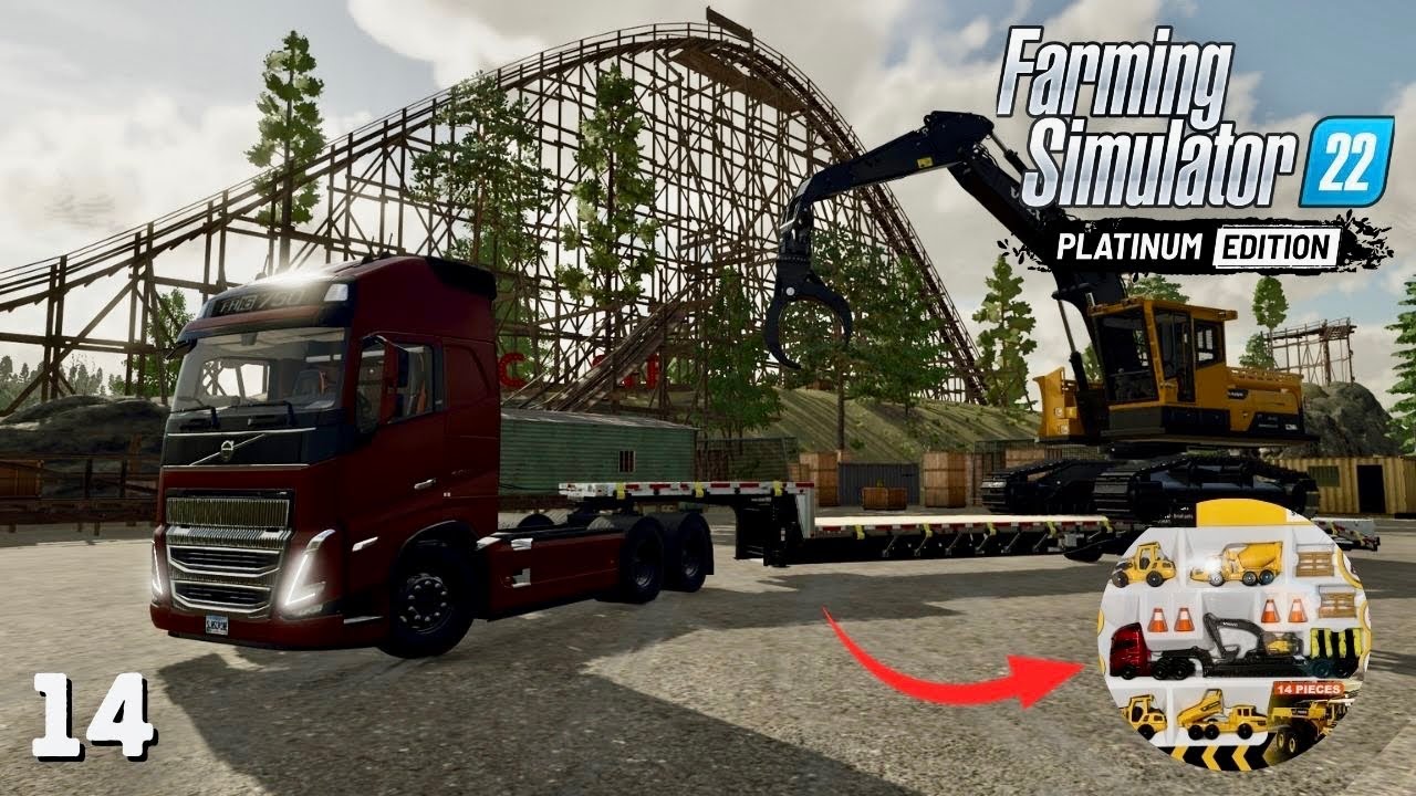 I found the COOLEST toy!! | FS 22 Platinum Edition - Episode 14 - YouTube