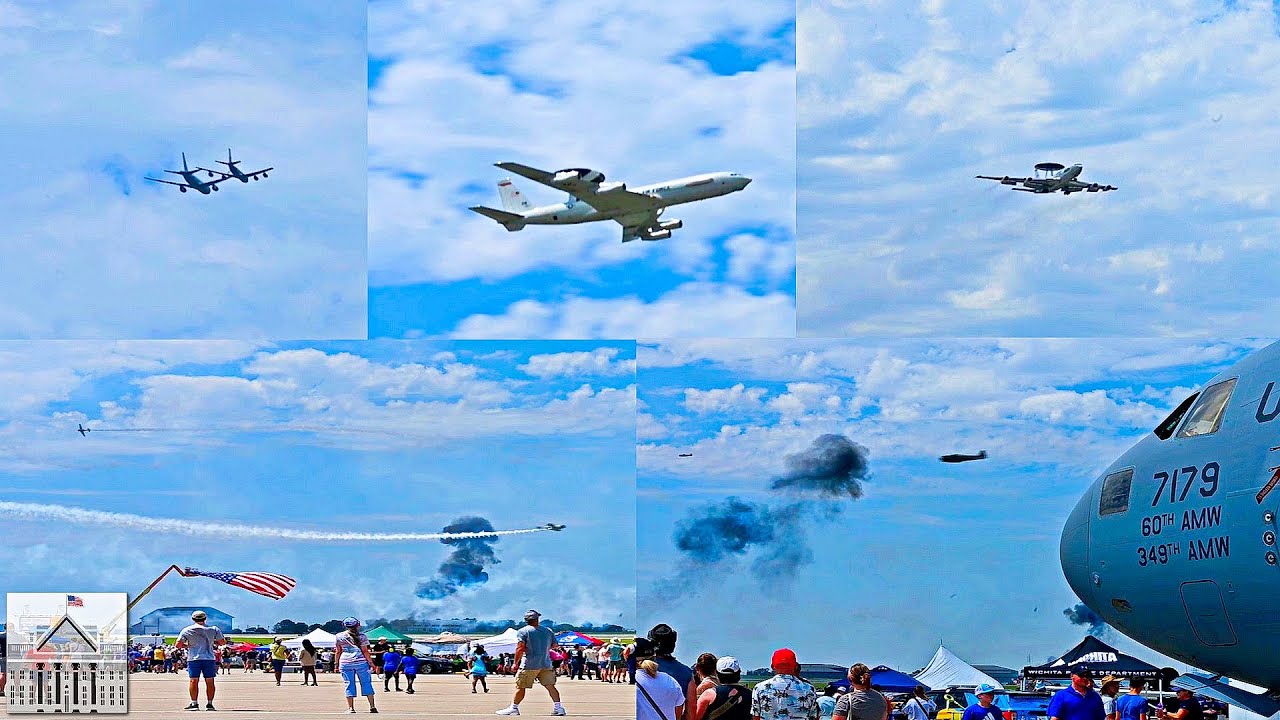 Frontiers in Flight Air Show 2024 - Amazing Aerial Performers! - YouTube