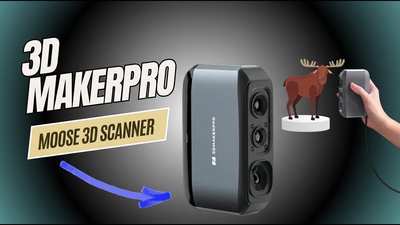 What's Inside the 3dDMakerPro Moose Scanner Box? - YouTube
