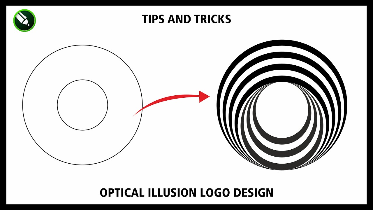 Optical Illusion Logo Design Tips And Tricks - YouTube