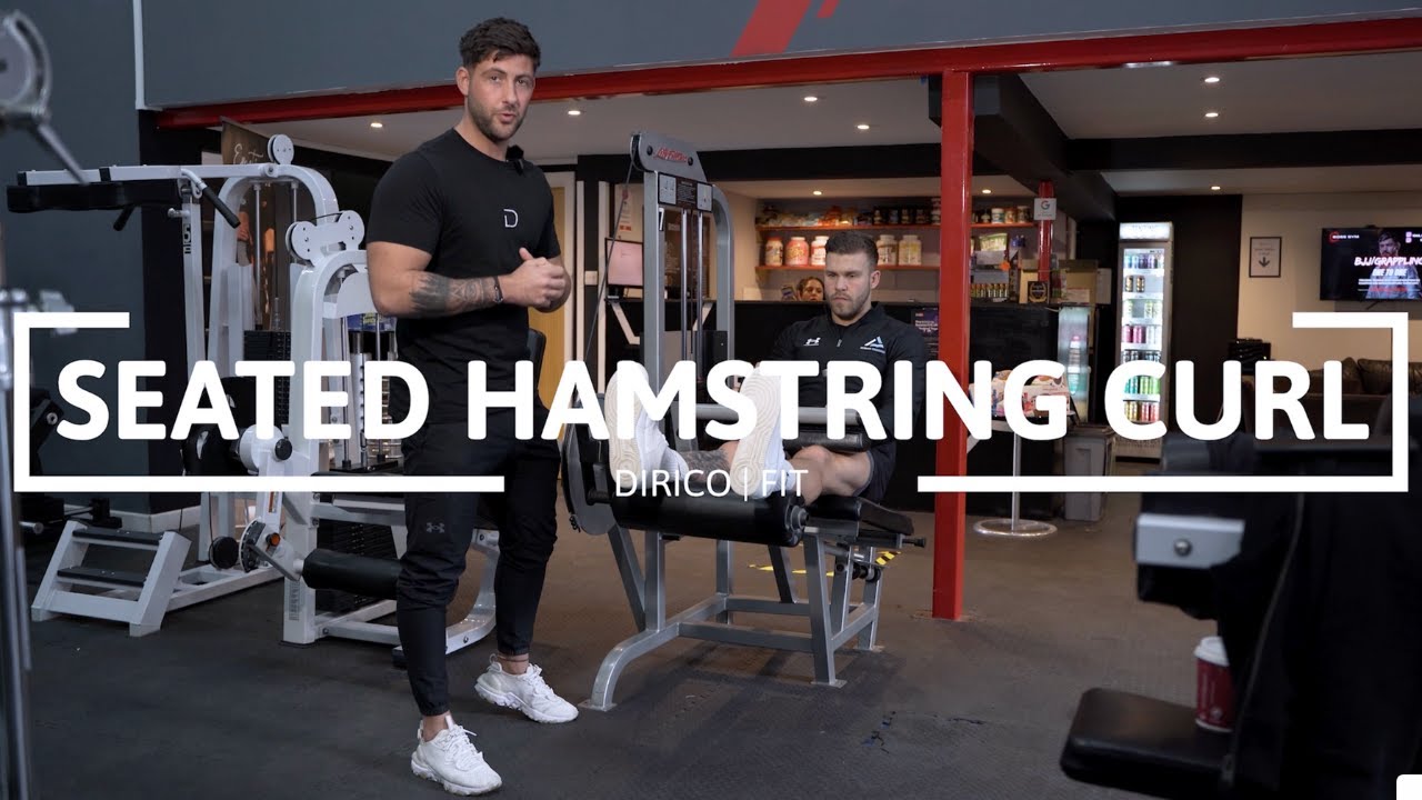 HOW TO PERFORM THE SEATED HAMSTRING CURL - YouTube