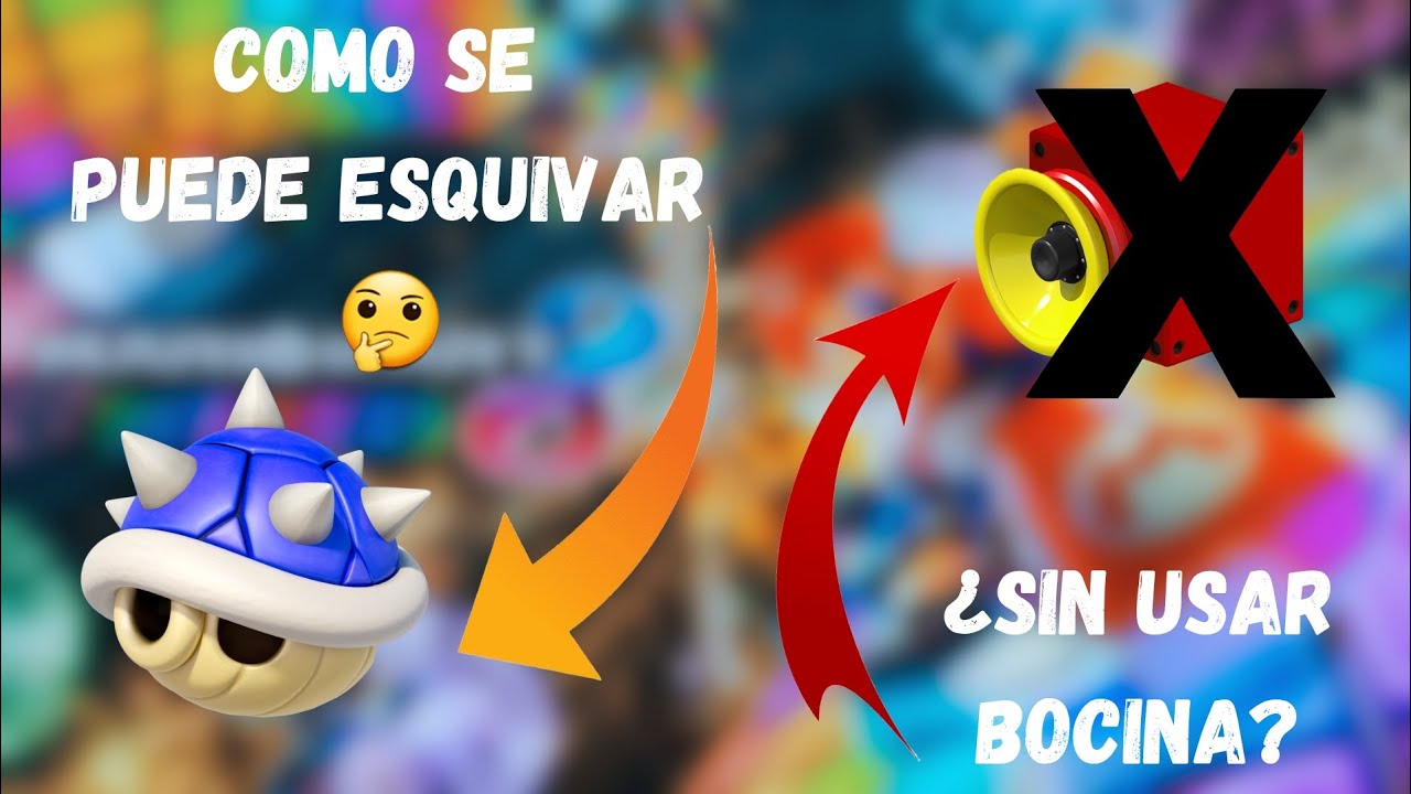Como Esquivar El Caparazón Azul En Mario Kart 8 Deluxe - YouTube