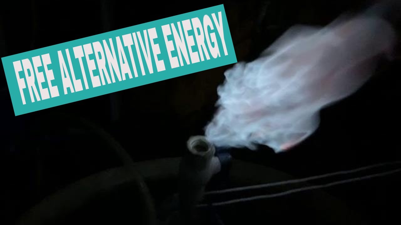 How to make a methane flame - YouTube