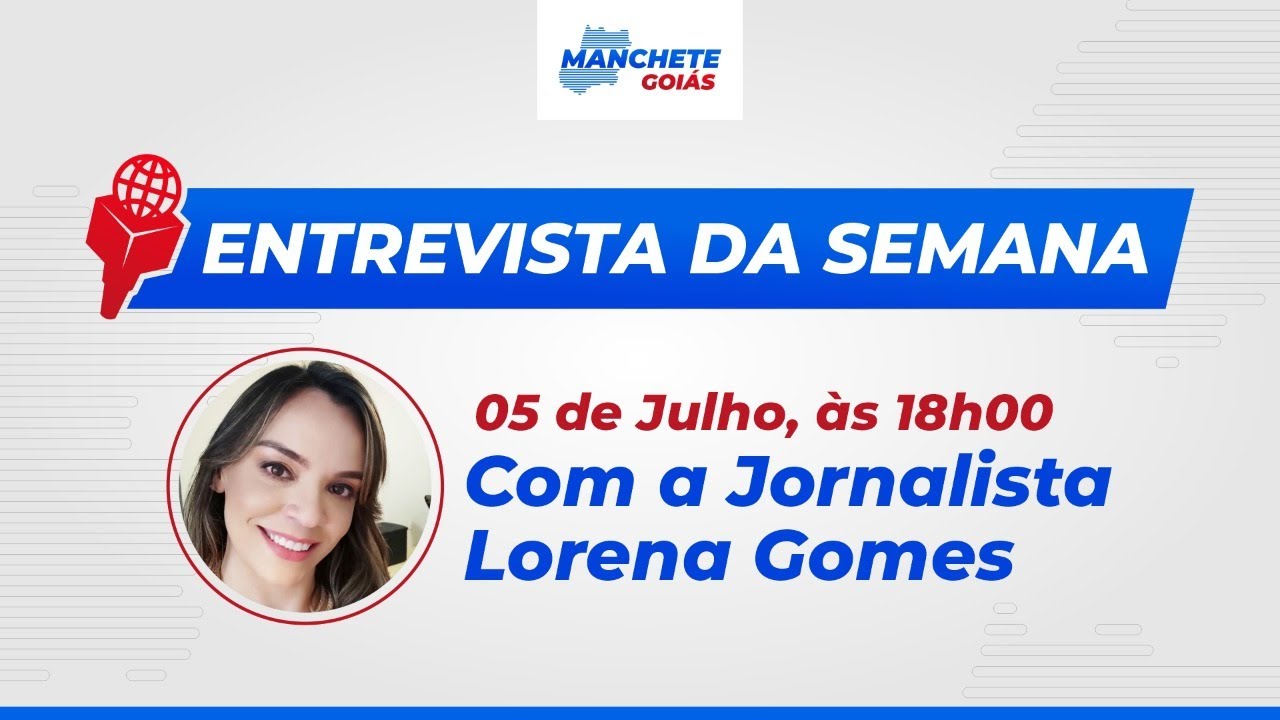 ENTREVISTA DA SEMANA #01 | LORENA GOMES - YouTube