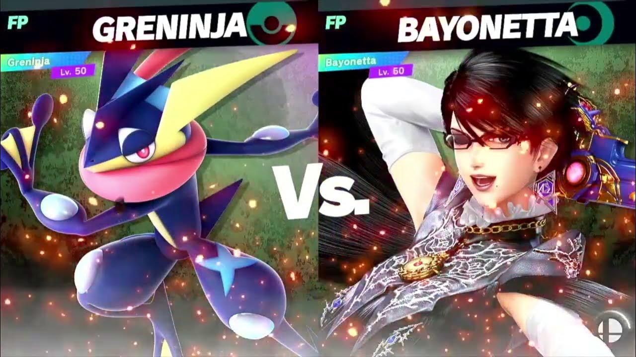 Super Smash Bros Ultimate Amiibo Fights Greninja vs the World #64 Greninja vs Bayonetta - YouTube