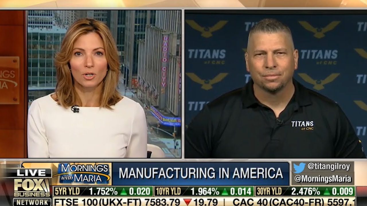 Titan Gilroy Discusses Manufacturing On FOX BUSINESS - YouTube
