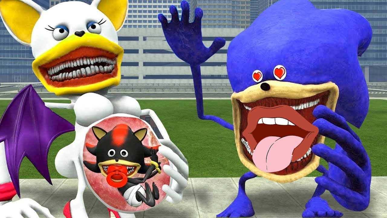 ALL NEW WOW! NEW ROUGE PREGNANT LOVE STORY SONIC TAPES! IN Garry's Mod ...