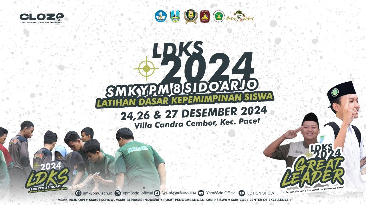 HIGHLIGHT ACARA LDKS 2024 || SMK YPM 8 SIDOARJO - YouTube