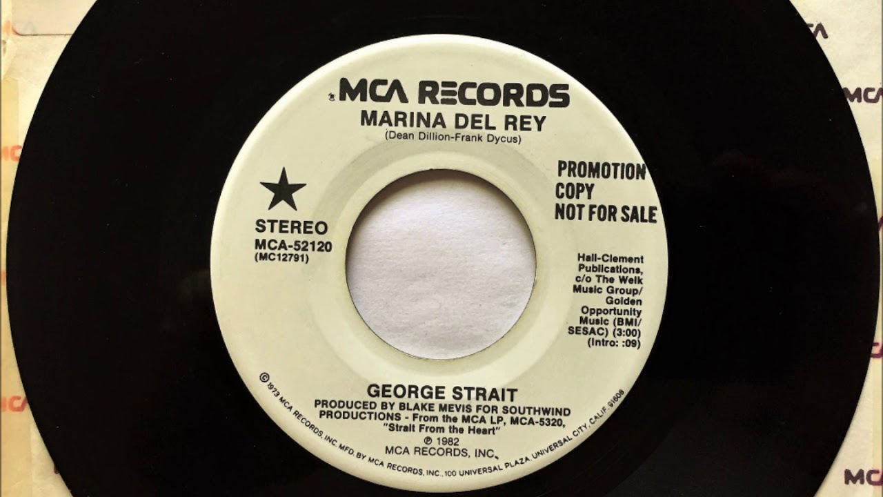 Marina Del Rey , George Strait , 1982 - YouTube