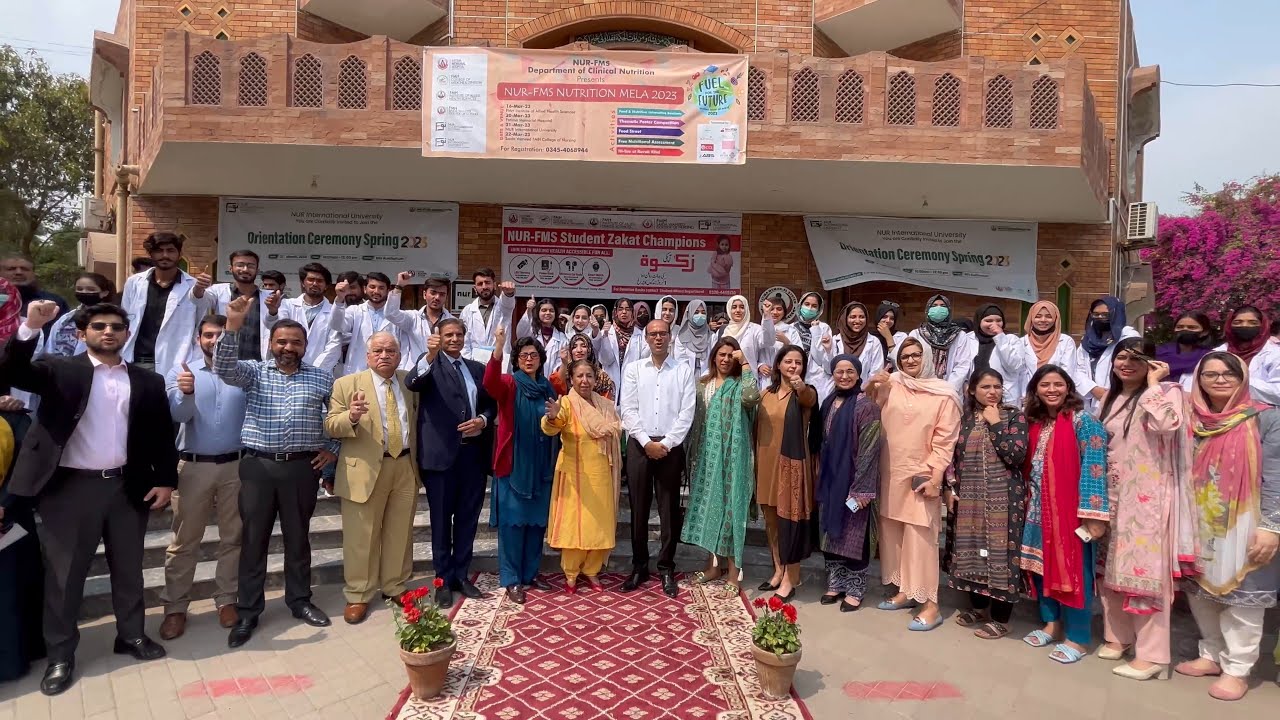Spring 2023 Orientation Ceremony held at NUR International University ...