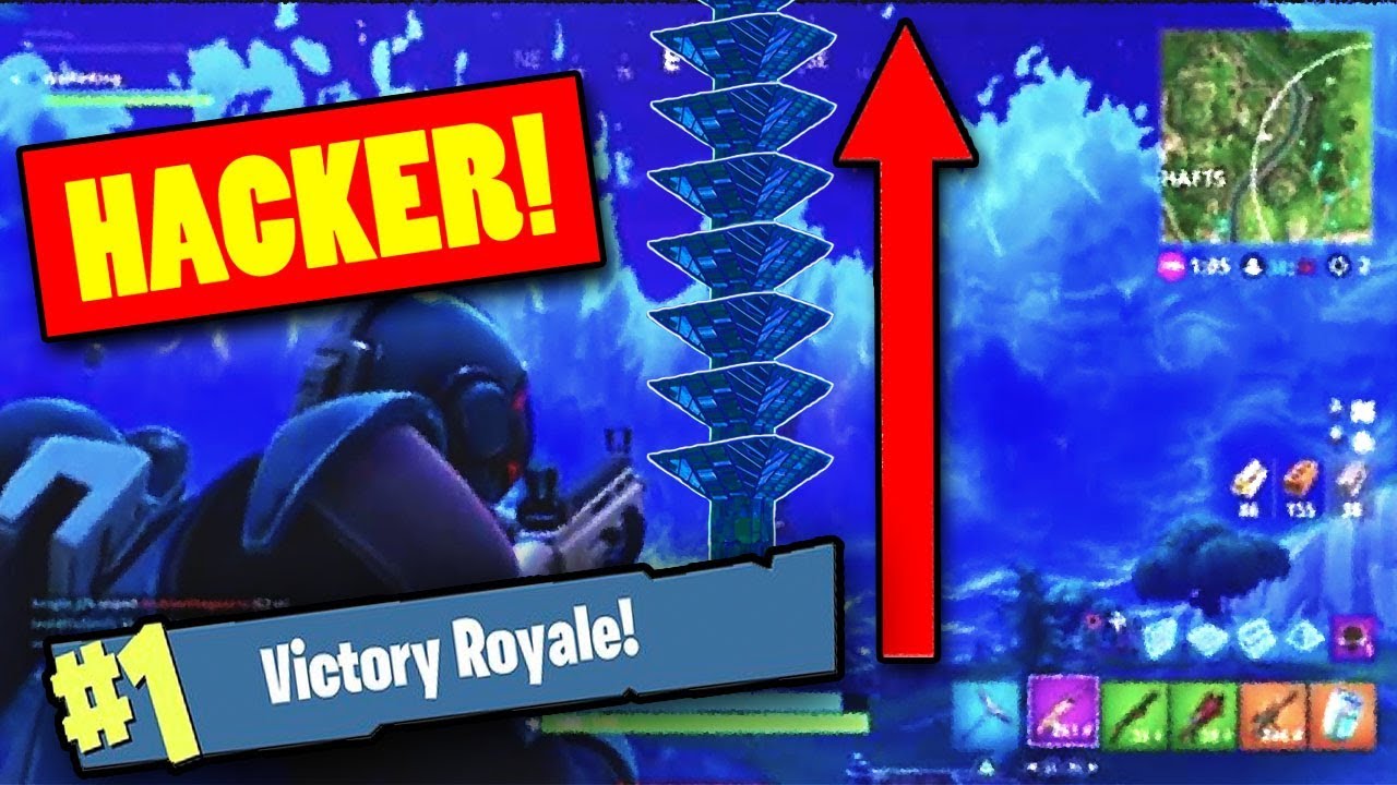 Fortnite Hacker Spotted!! (Fortnite: Battle Royale) - YouTube