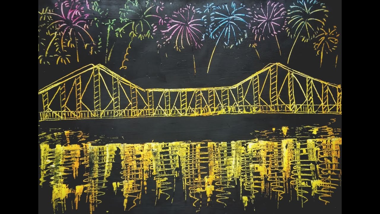 SCRATCHING PAINTING II PAINTING TUTORIAL II EASY PAINTING SKILLS - YouTube