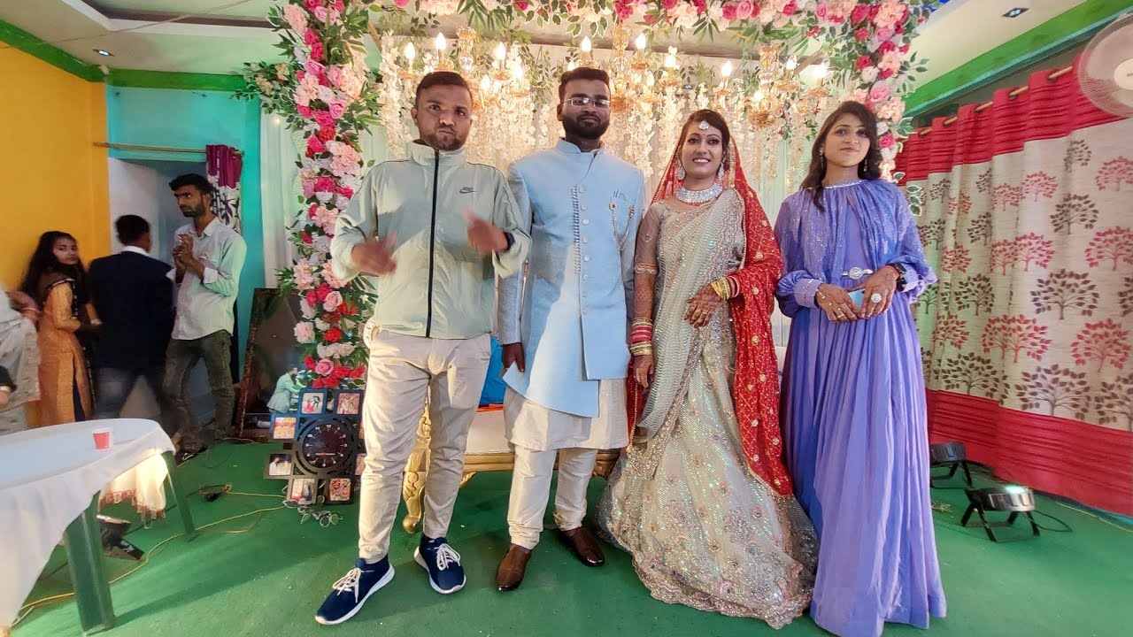 BIHARI STYLE 🤩🥳 RECEPTION PARTY || MR SAHAB VLOGS - YouTube