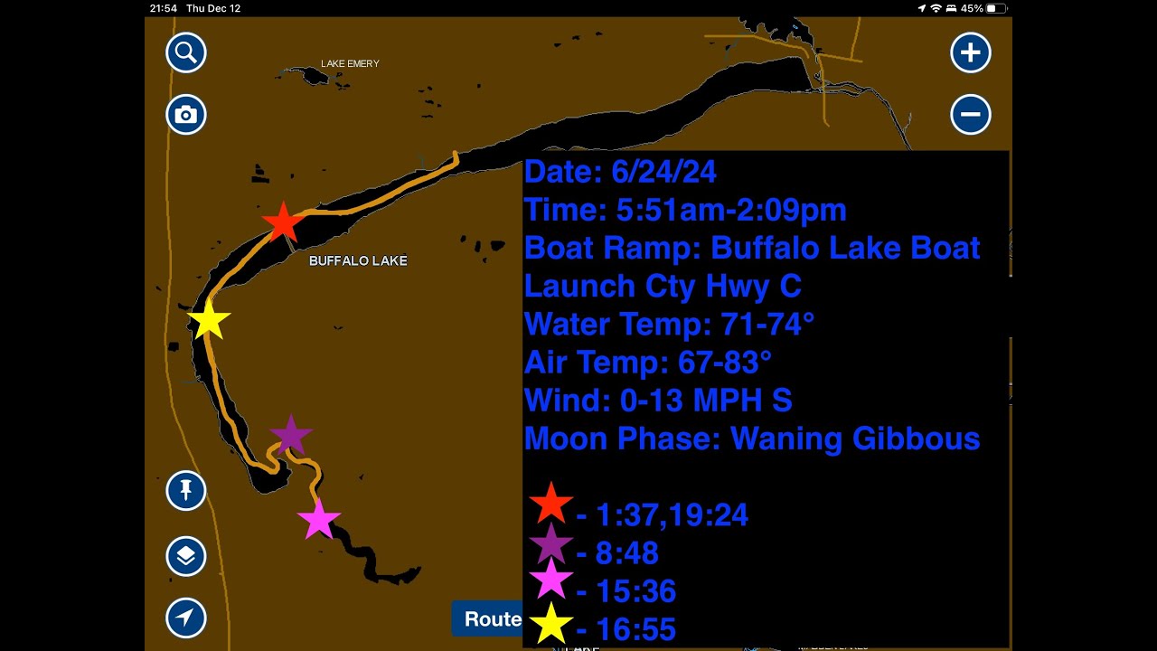 First time out on Buffalo Lake, Montello Wisconsin - YouTube