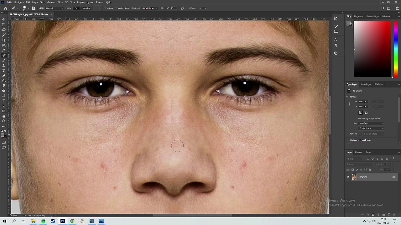 Maijna Facemaker TUTORIAL Photoshop: Fix Image for texture - YouTube
