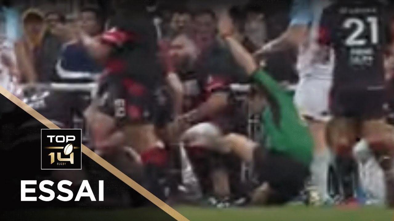 TOP 14 - Essai Hendrik ROODT 1 (LOU) - Lyon - Bayonne - J12 - Saison ...