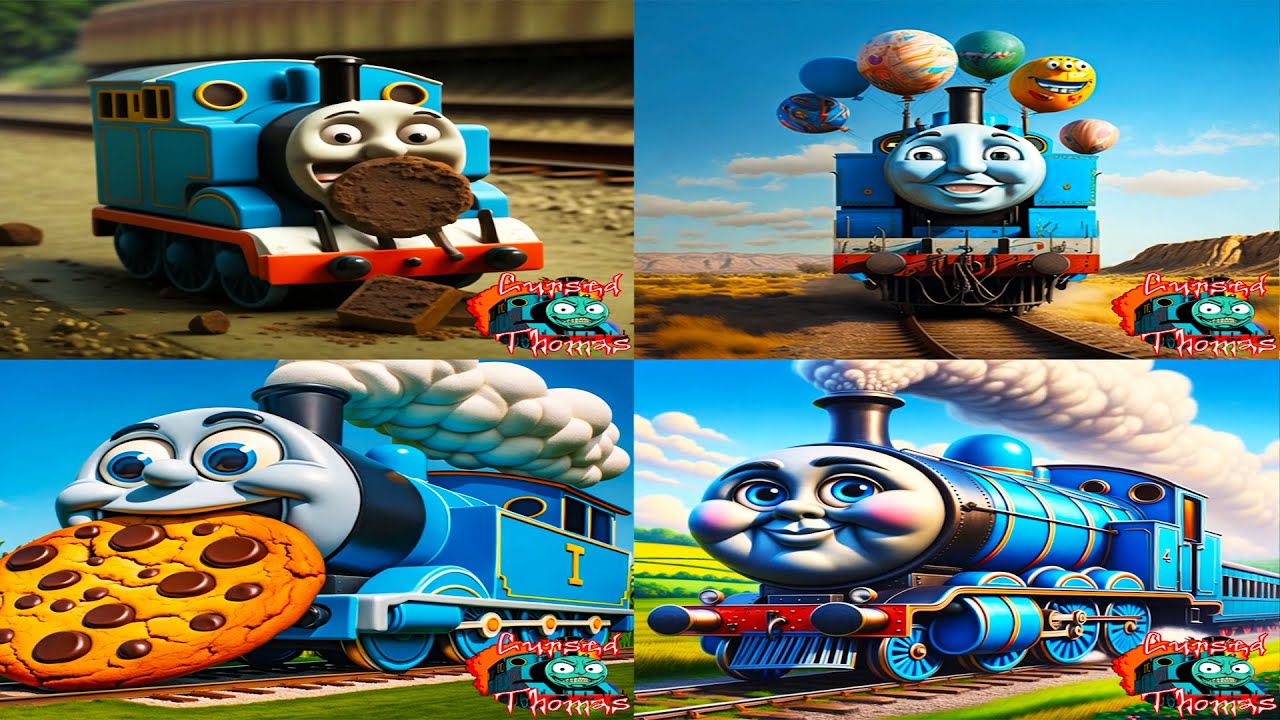 Scary cursed video - SCARY CURSED Thomas Train, Kereta api, Thomas ...