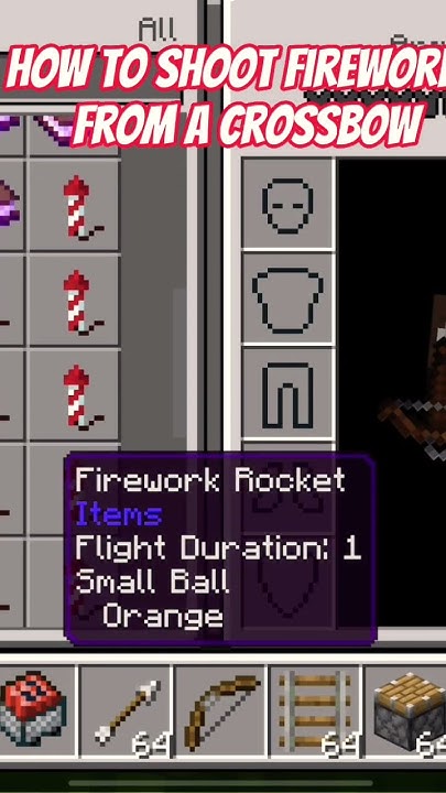 Firework crossbow Minecraft #minecraft #gaming #dream #trending #viral ...