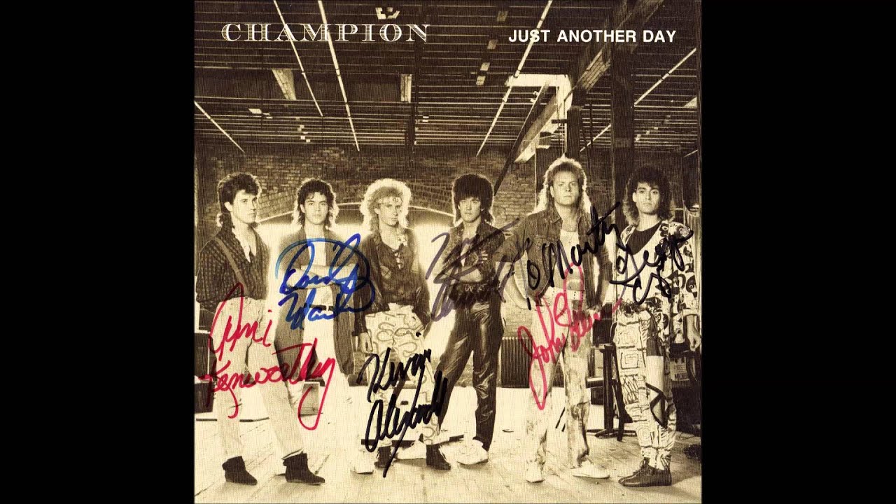 Champion - Just Another Day 1986 Cleveland Band - YouTube