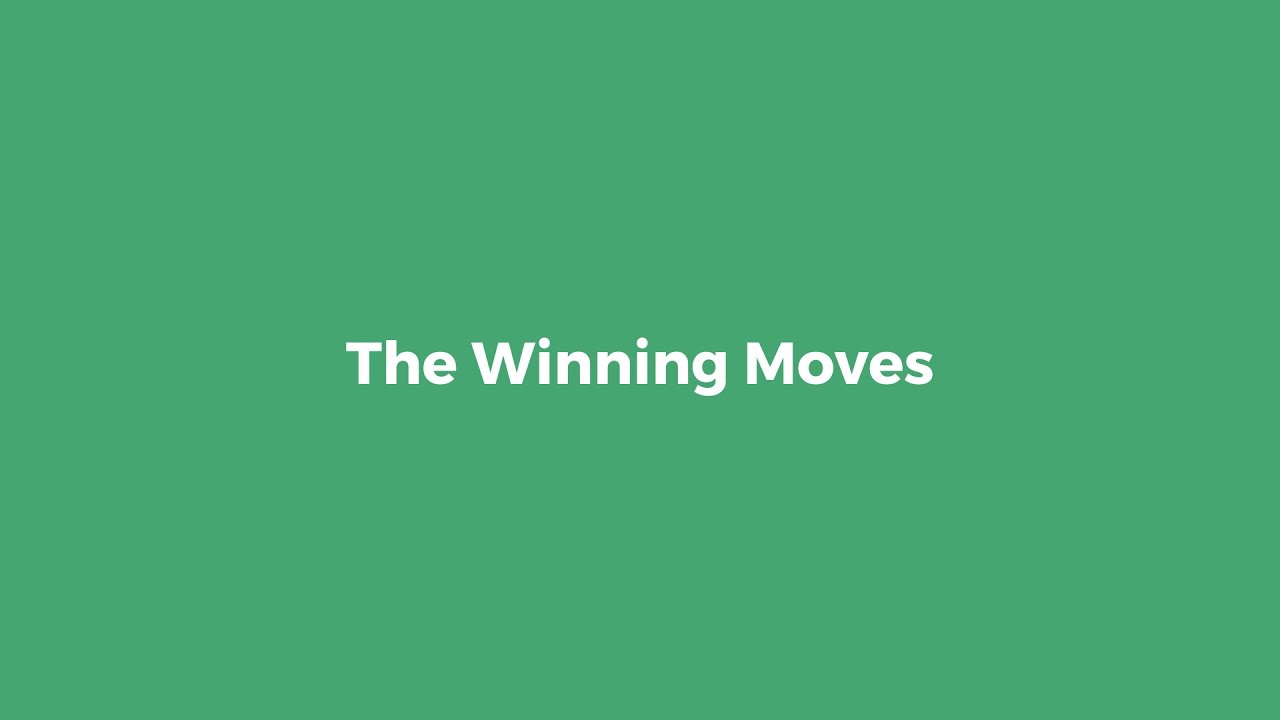 From the Book Club: The Winning Moves • Hardwiring Excellence in ...