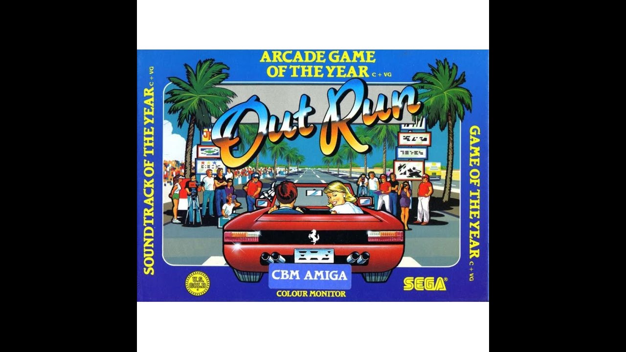 Outrun - A500 Mini (Amiga) Gameplay - YouTube