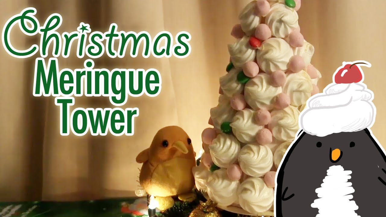 Meringue Tower DIY kit - CHRISTMAS collab with PaperPastels - YouTube