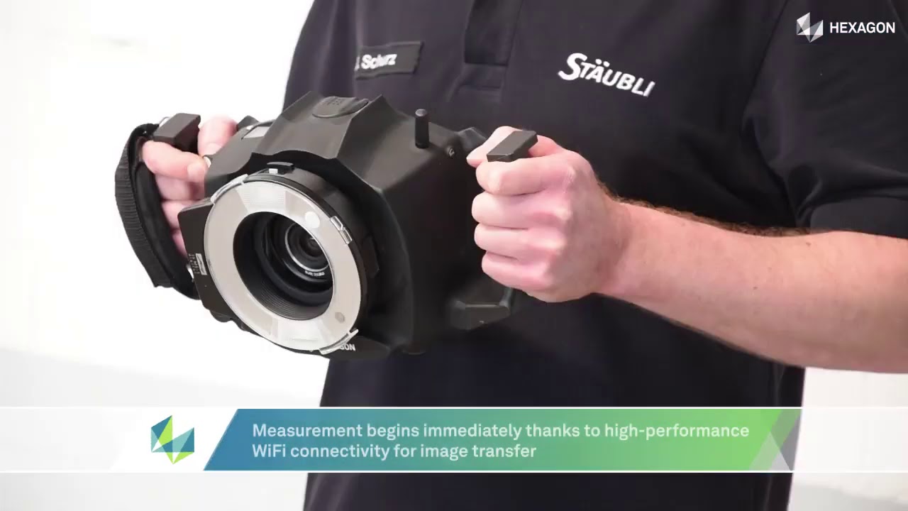 DPA Industrial: Large-scale, high-accuracy, shop-floor photogrammetry - YouTube