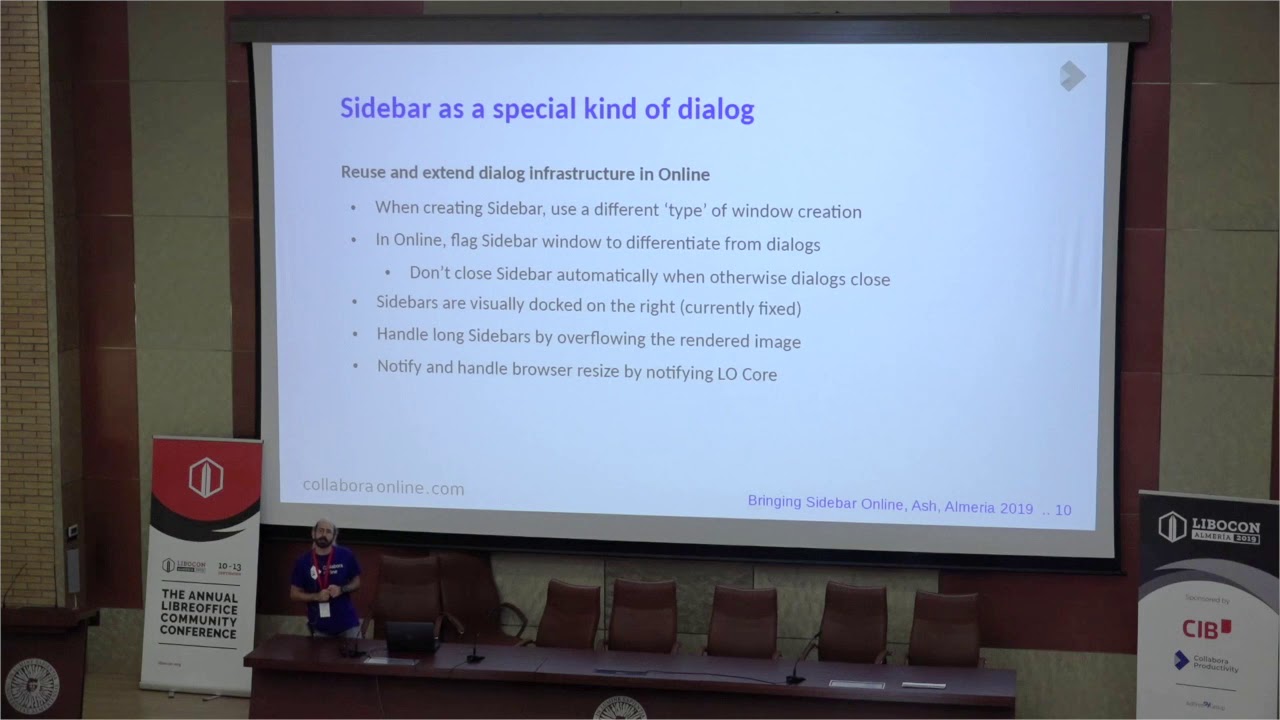 LibreOffice Conference 2019 – Bringing the Sidebar Online - YouTube