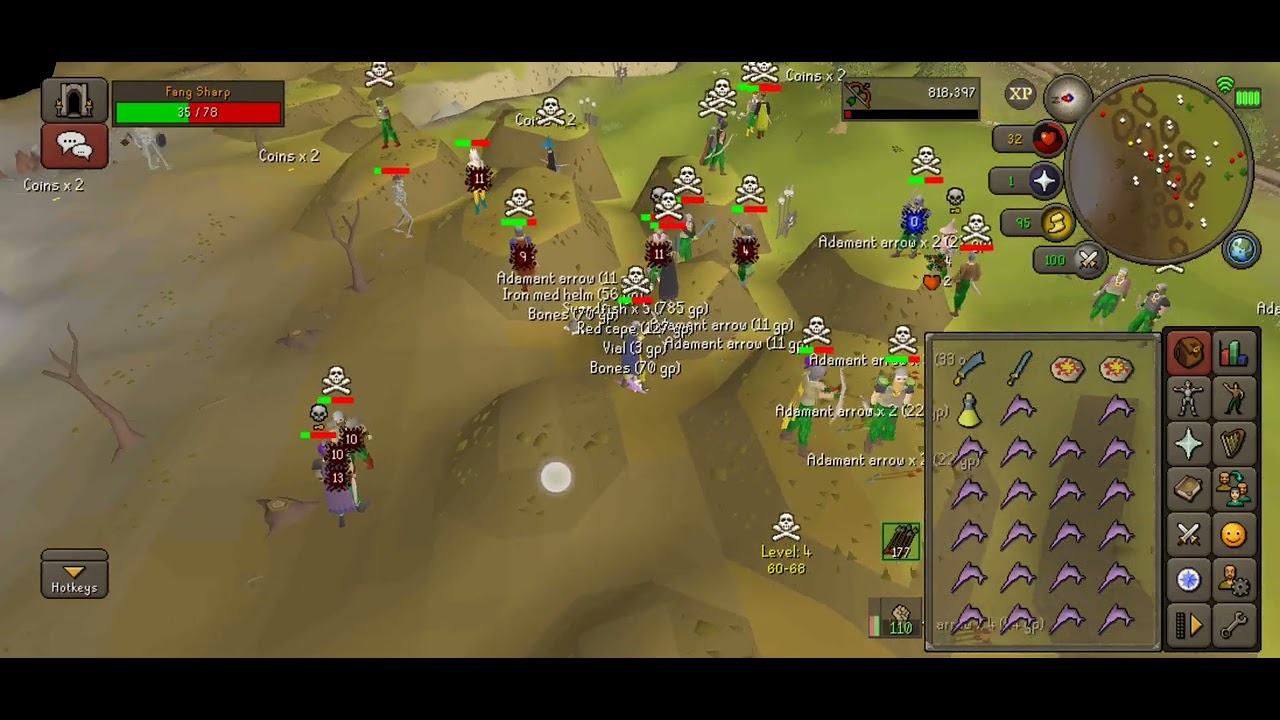 osrs fang sharp epic rwh ko - YouTube