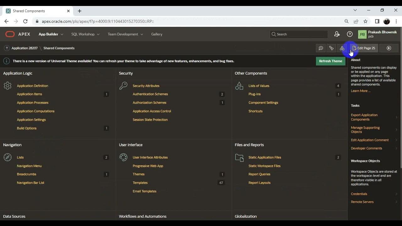 04 Create Dynamic Menu In Oracle Apex Youtube