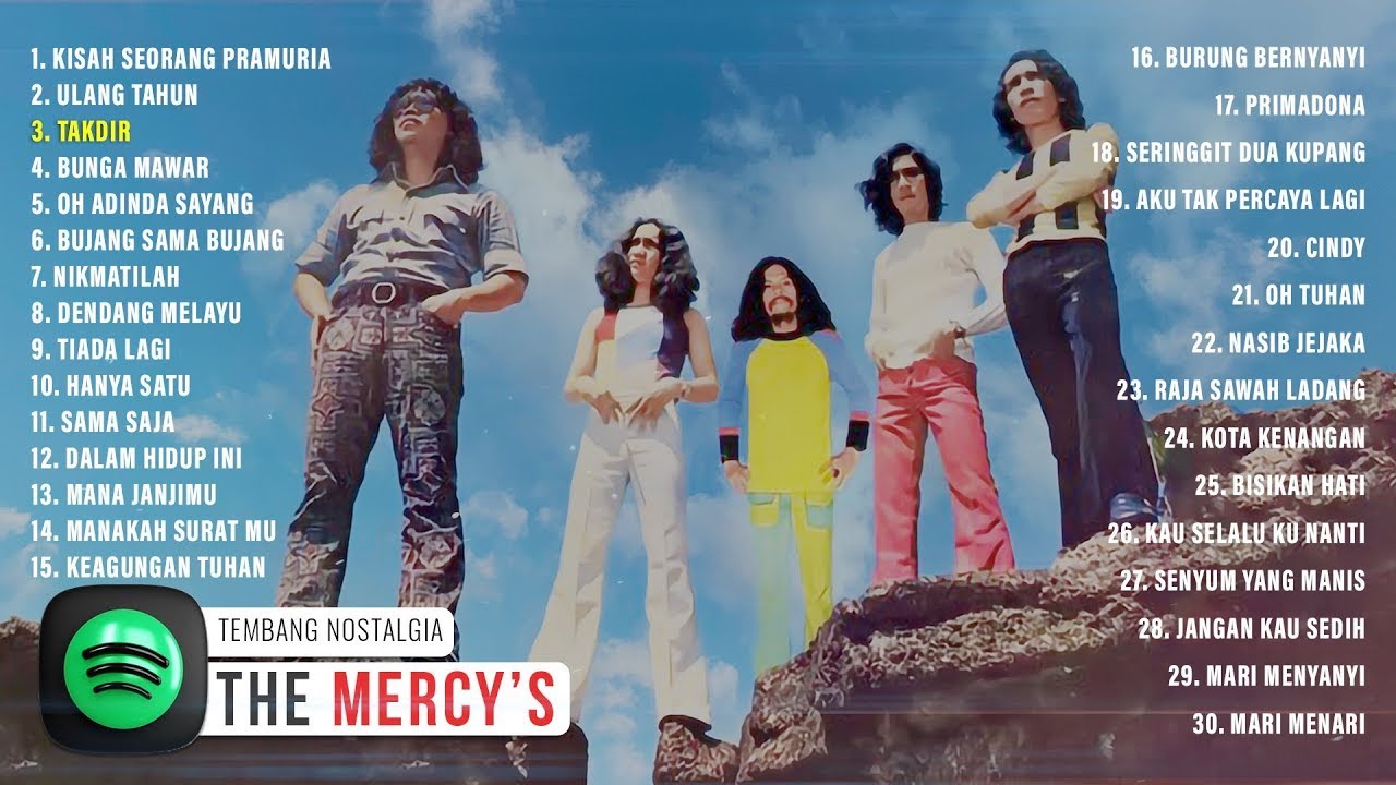 The Mercy's Full Album Terbaik ~ Lagu Tembang Nostalgia The Mercy's ...