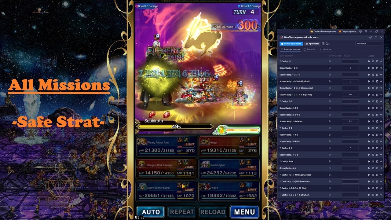 FFBE - A Battle between 1-C SOLDIERs (All Missions) - YouTube