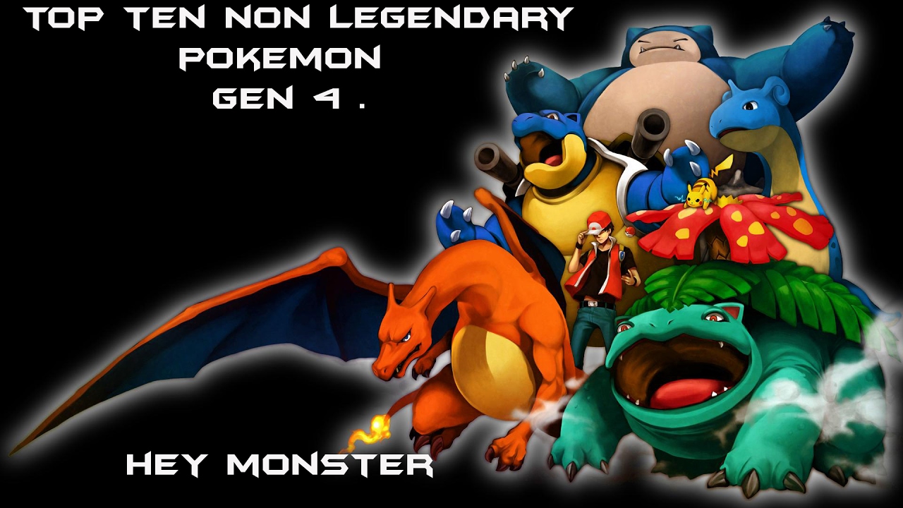 Top 10 Non Legendary Pokemon in hey monster. - YouTube
