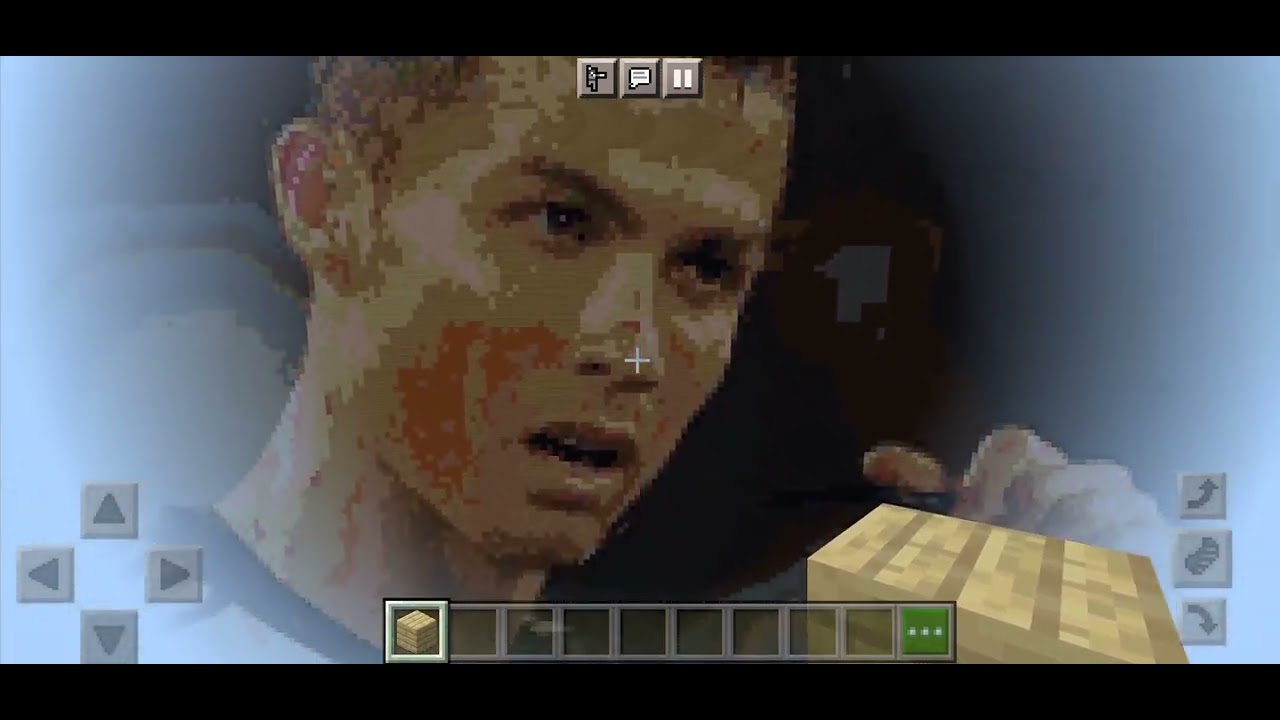 Cristiano Ronaldo Pixel art (Minecraft) - YouTube