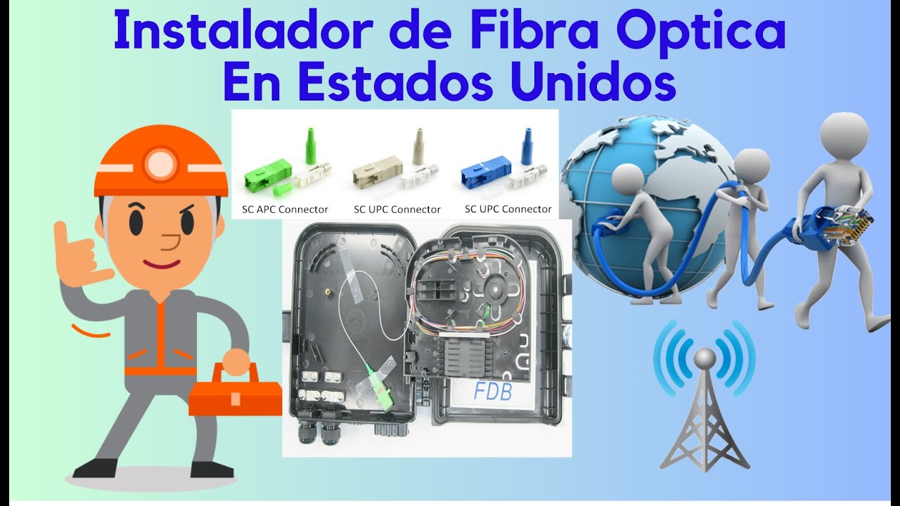 Tecnico Instalador de Fibra Optica en EU - YouTube