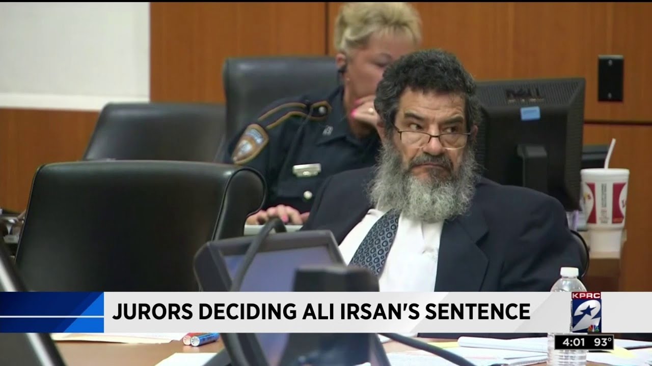 Jurors deciding Ali Irsan's sentence - YouTube
