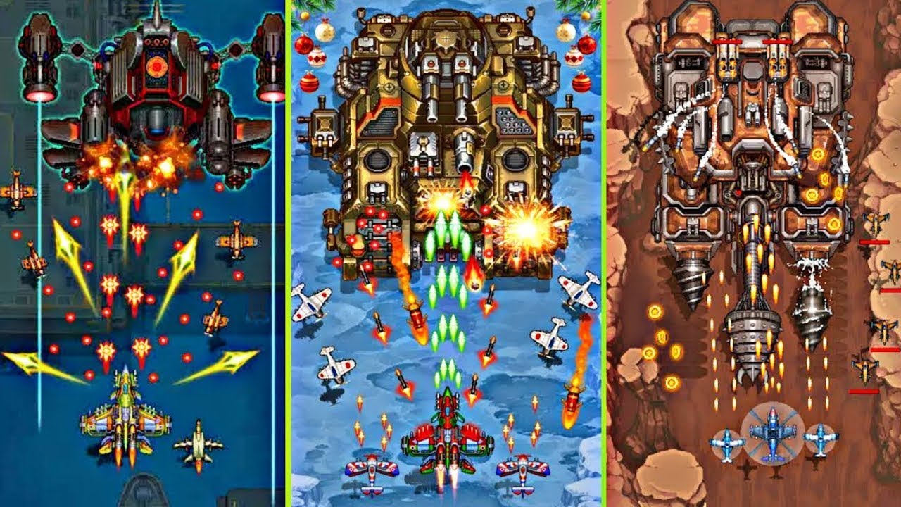 1945 Air Force All Bosses Day 2 gameplay Live 2024 - YouTube