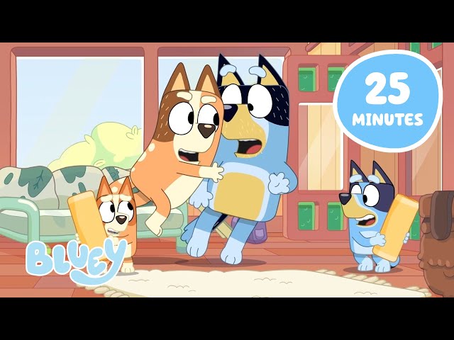 Best of Chilli and Bandit 💕 | Bluey Fun with Mum and Dad | Bluey ...
