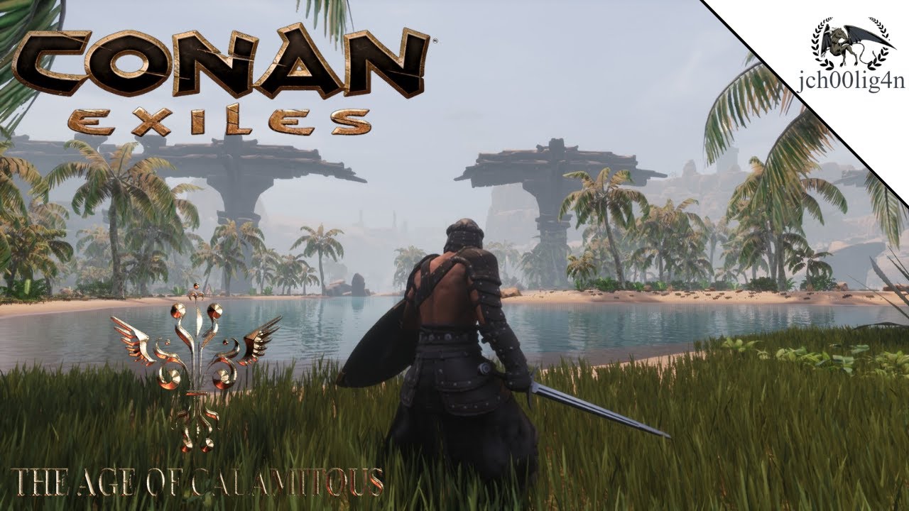 Exploring the River Lands - Conan AoC Modded Ep 4 - YouTube