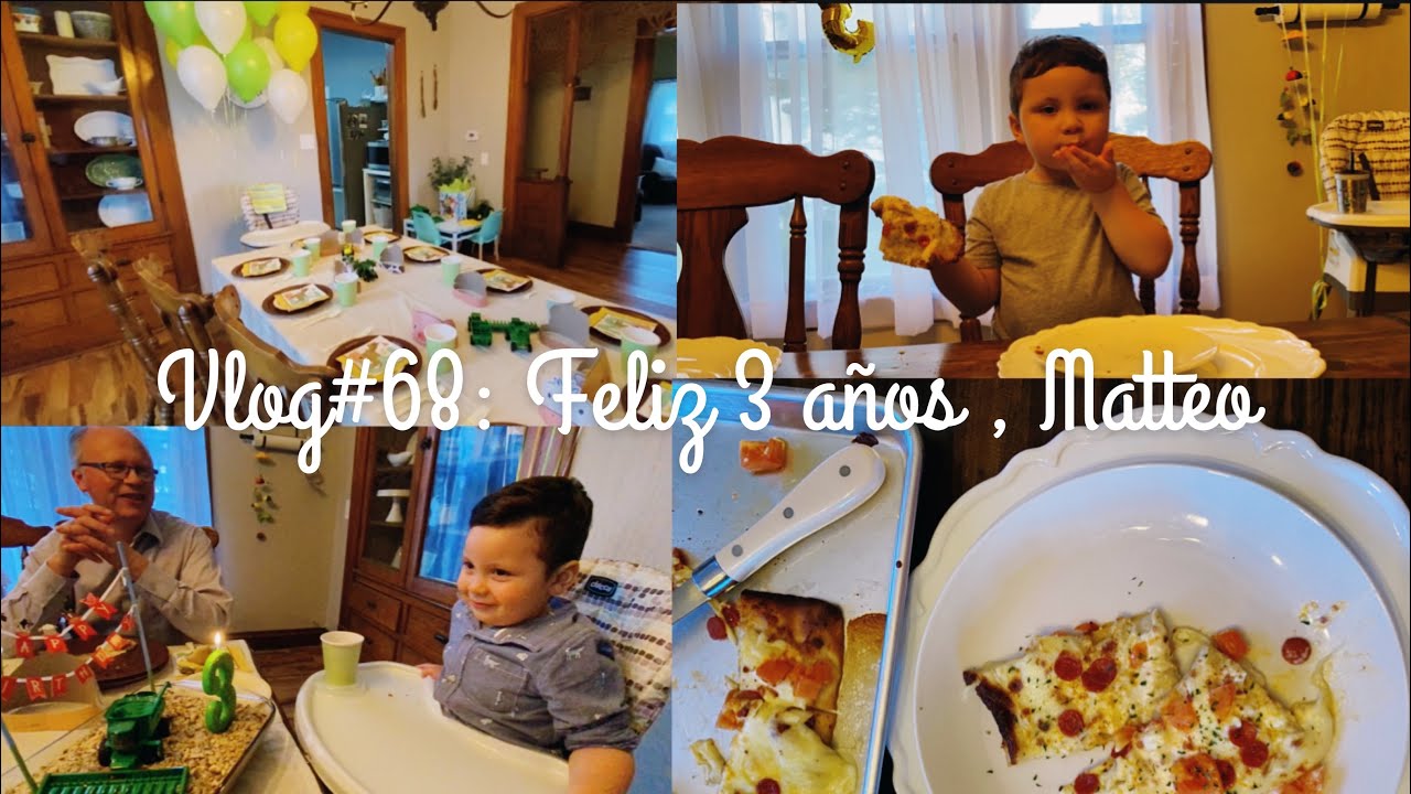 Vlog #68: Matteo cumple 3 años! - YouTube