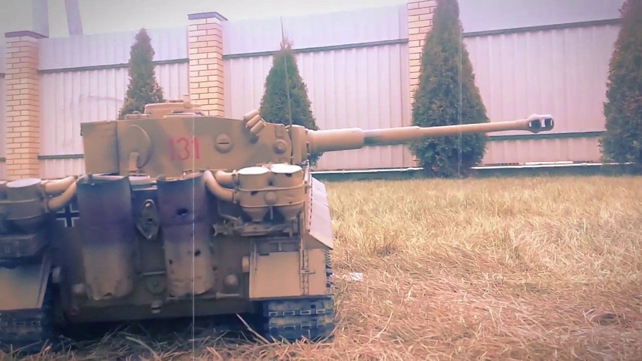 Tank Tiger 131 RC 1/16 - YouTube